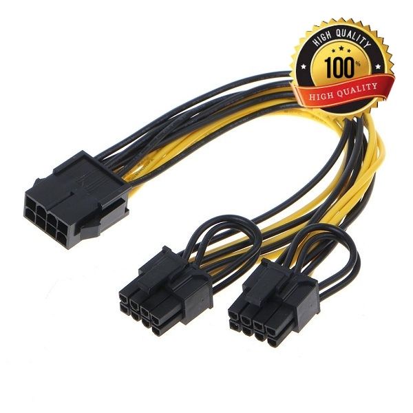 Jual Kabel Power ATX 12V 8P to 2x 6P+2P | Shopee Indonesia