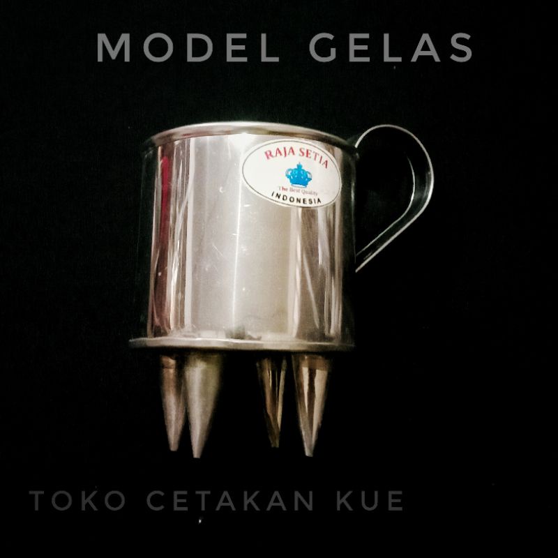 Jual Cetakan Roti Jala Stainless Model Gelas Model Cangkir - Alat ...