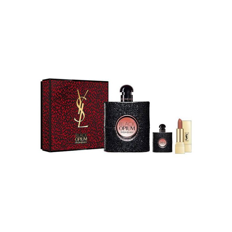 Jual YSL Black Opium EDP 90ML and Rouge Pur Couture Gift Set [LIMITED ...