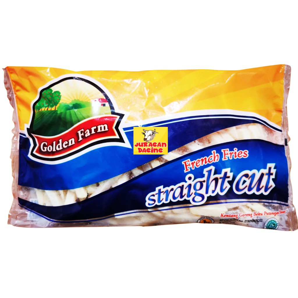 Jual Golden Farm Kentang Straight Cut 1kg | Shopee Indonesia