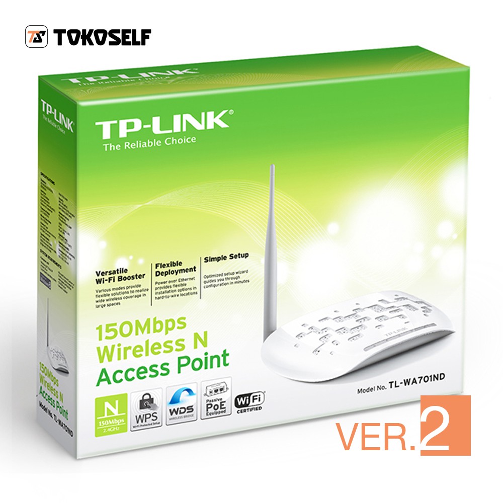 Jual TP-LINK TL-WA701ND 150Mbps Wireless N Access Point TL WA701ND DD ...