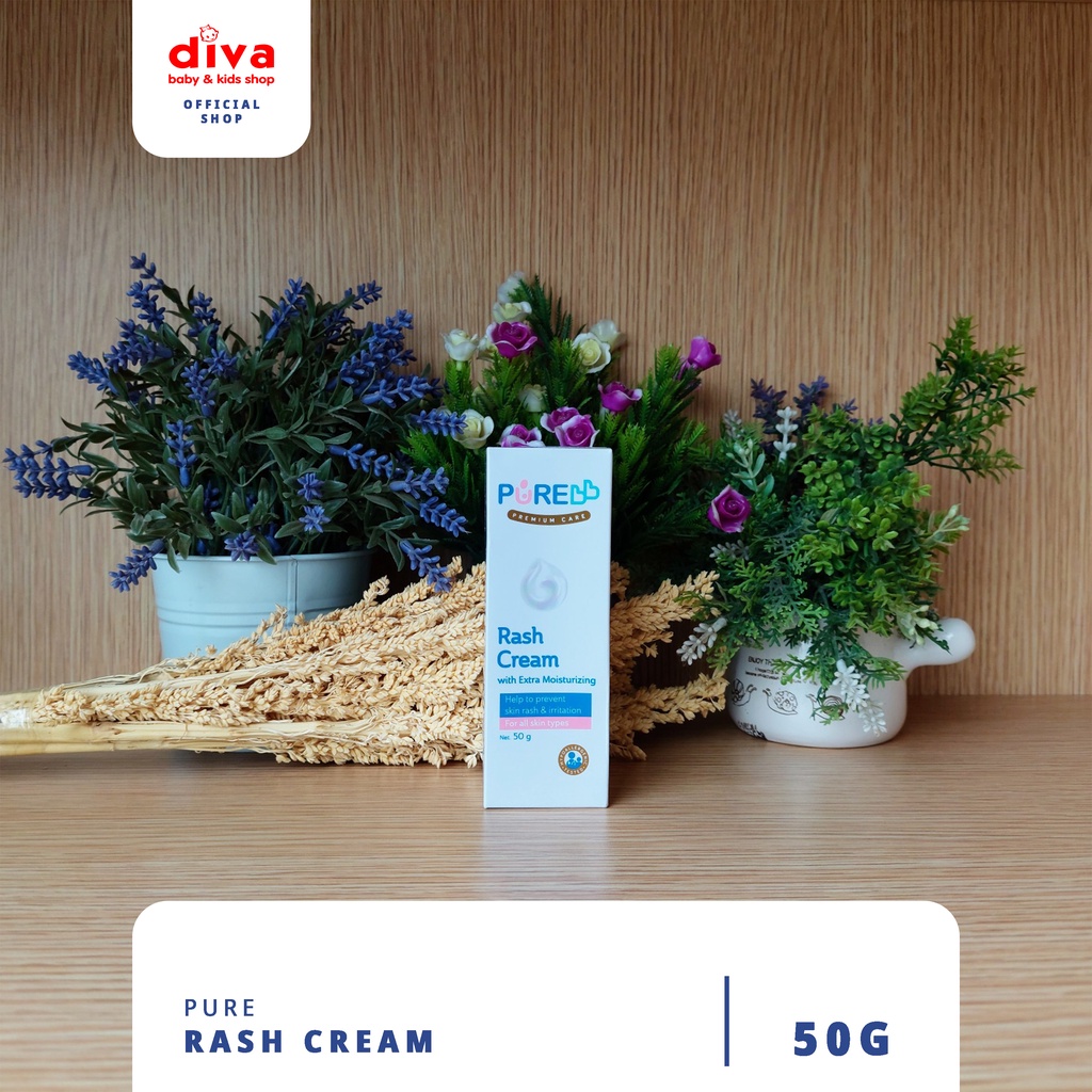 Jual PURE BB Rash Cream 50 gram - Krim Ruam Bayi | Shopee Indonesia