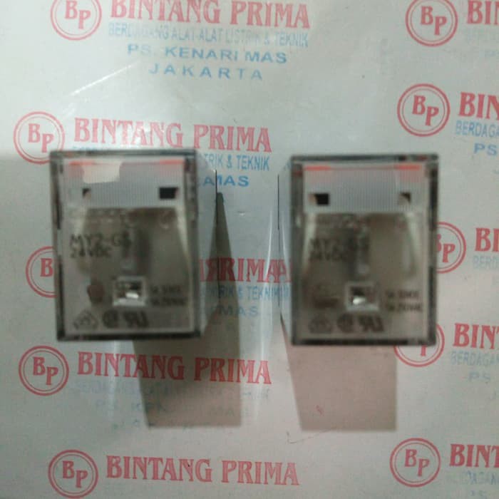 Jual Relay Tipe MY2 24V DC / 24 VDC 8 kaki / 8 pin merk Omron Original | Shopee Indonesia