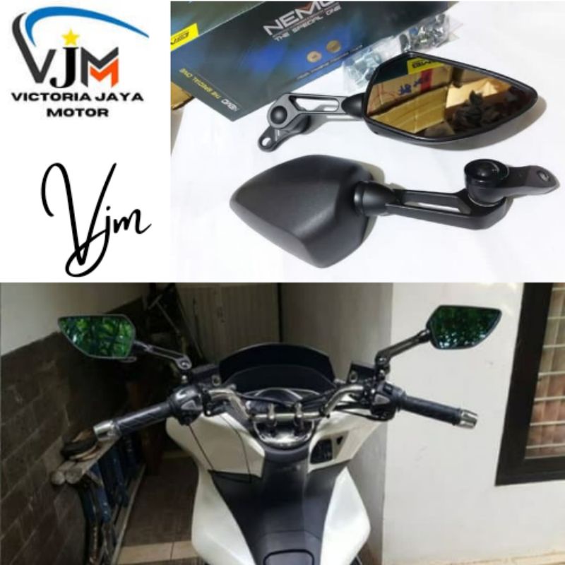 Jual Spion ducati Nemo Gma kaca bening Nmax Aerox Pcx Adv Vario 125 150 ...