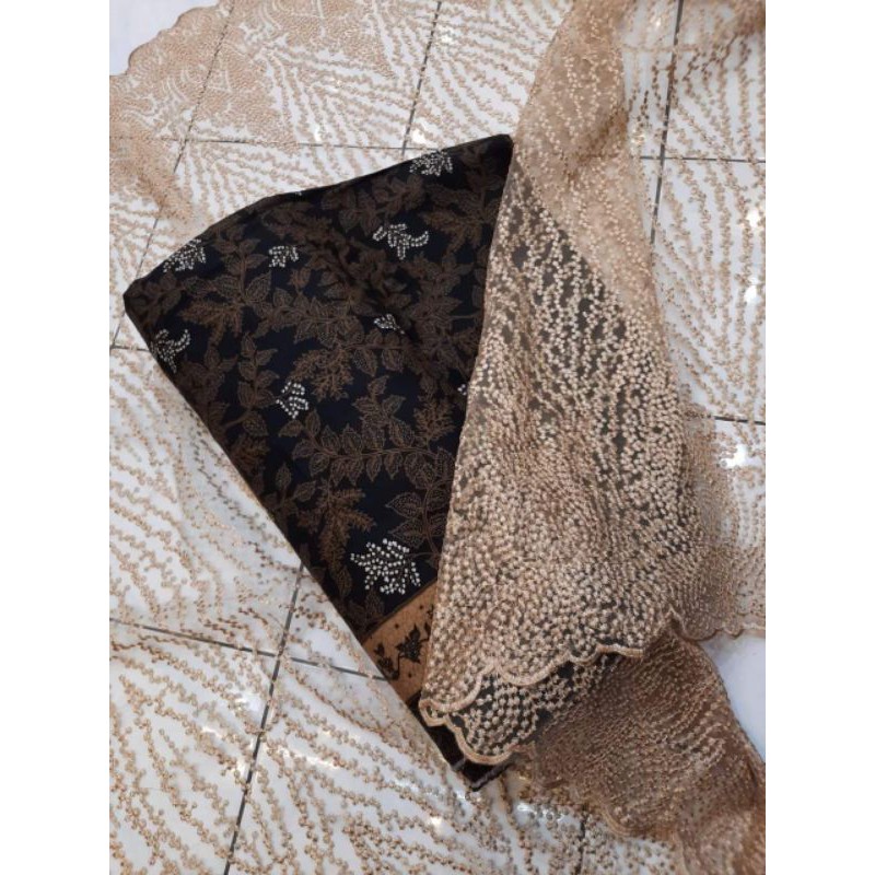 Jual Tile Bordir Set Batik Semi Sutra | Shopee Indonesia