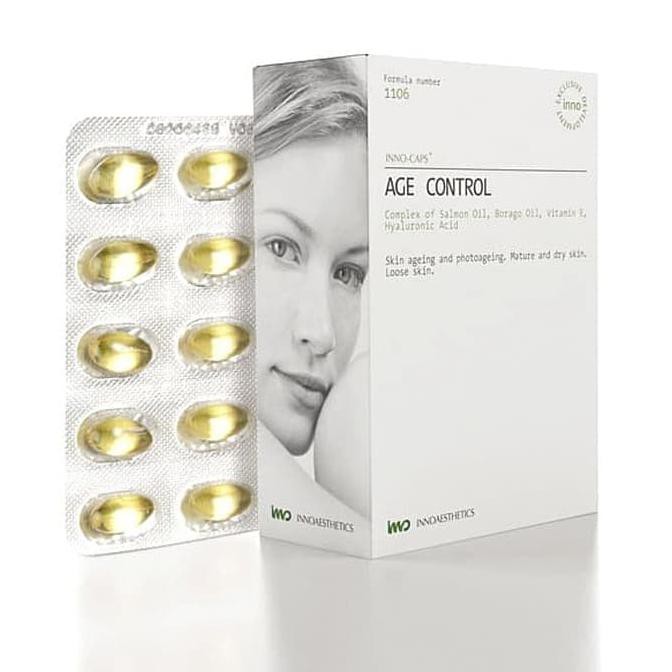 Jual Inno-Caps Age Control Suplemen Anti Aging Ori Made in Spain isi 60 ...