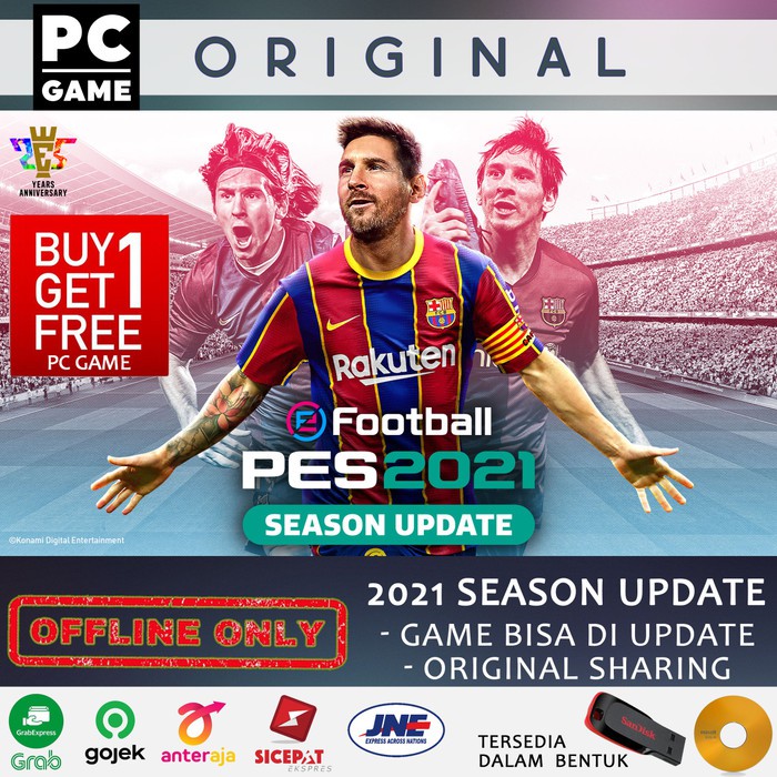 Jual Jual eFOOTBALL PES 2021 PES21 PES2021 PES 21 PC ORIGINAL - DVD ...
