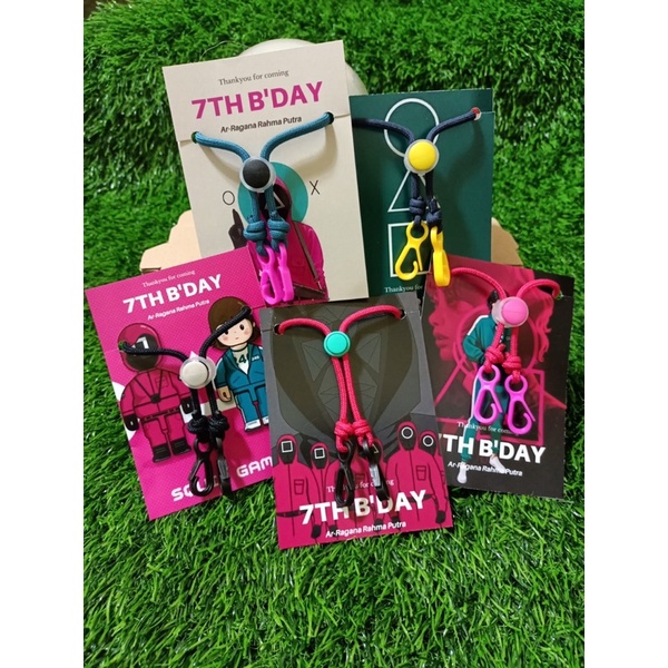 Jual RAGACRAFT_ SOUVENIR ULANG TAHUN ANAK TALI MASKER LUCU / STRAP ...