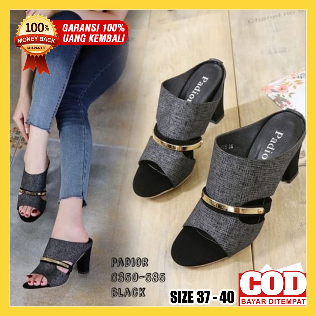 Jual Sendal Haihils Hak Pesta Wanita Remaja Dewasa Sandal High Heels ...