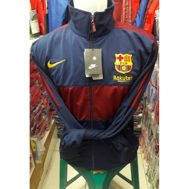 Jual JAKET BOLA CLUB BARCELONA | Shopee Indonesia