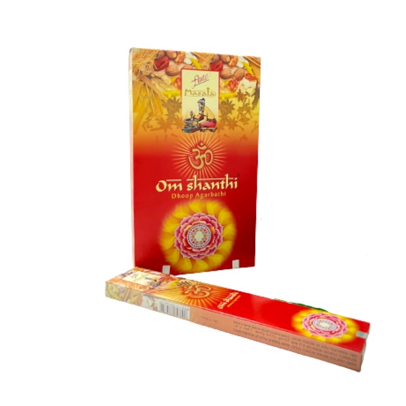 Jual Dupa India Aromaterapi Recta Cycle Om Shanti | Shopee Indonesia
