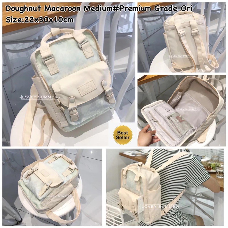 Jual TERLARIS / TAS RANSEL DOUGHNUT UKURAN BESAR #6191 / BACKPACK ...