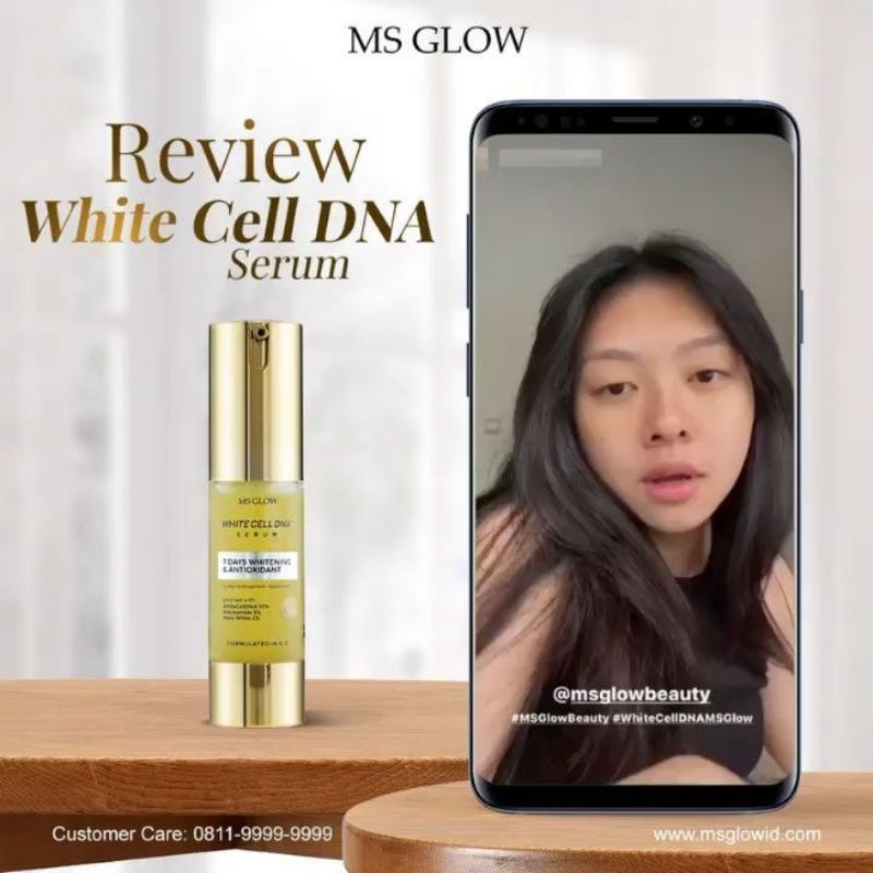 Jual White Cell DNA Serum Msglow Original | Shopee Indonesia