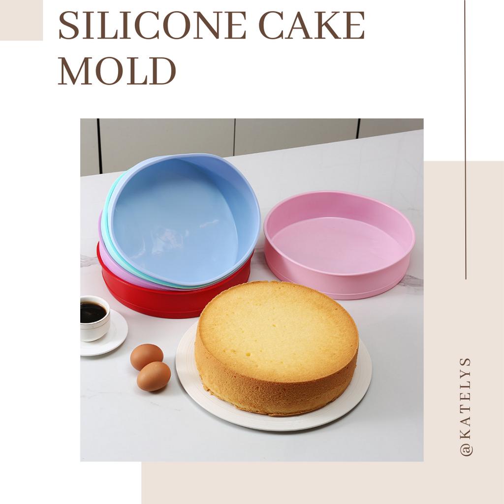 Jual Loyang Roti Silikon Bulat | Tempat Panggang Roti Kue Bulat ...
