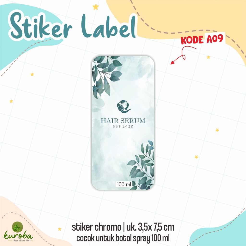 Jual STIKER LABEL KOSMETIK FACEMIST SKINCARE BOTOL SPRAY 100ml | Shopee ...