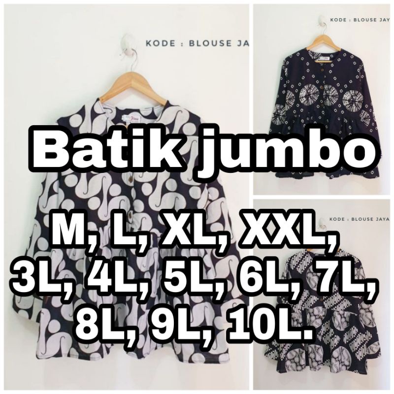 Jual Batik jumbo BIG SIZE JUMBO M.L.Xl.XXL XXXL 3L 4L 5L | Shopee Indonesia