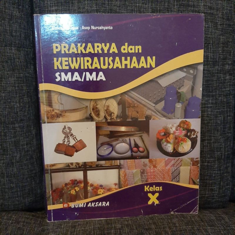 Jual BUKU PAKET PRAKARYA dan KEWIRAUSAHAAN KELAS 10 SMA/SMK/MA PRELOVED ...