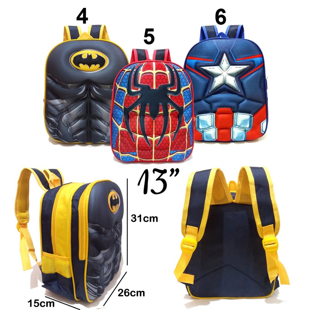 Jual SALE PROMO TAS Timbul TERMURAH Tas Ransel Anak Sekolah Laki Laki TK Motif 3D Timbul ...