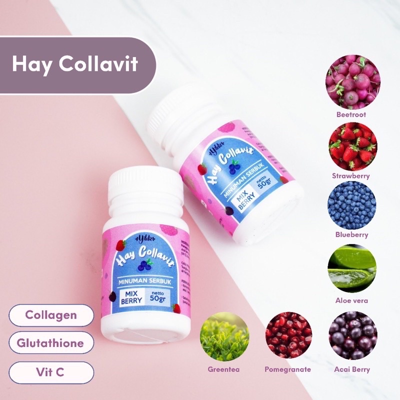 Jual HAY COLLAVIT COLLAGEN DRINK YILDIZ SKIN (DISTRIRESMI) | Shopee ...