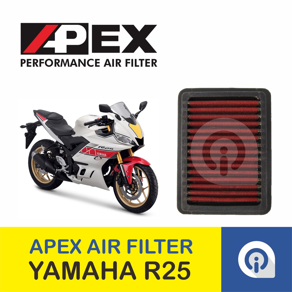 Jual Filter Udara Motor APEX Yamaha R25 ORIGINAL | Shopee Indonesia