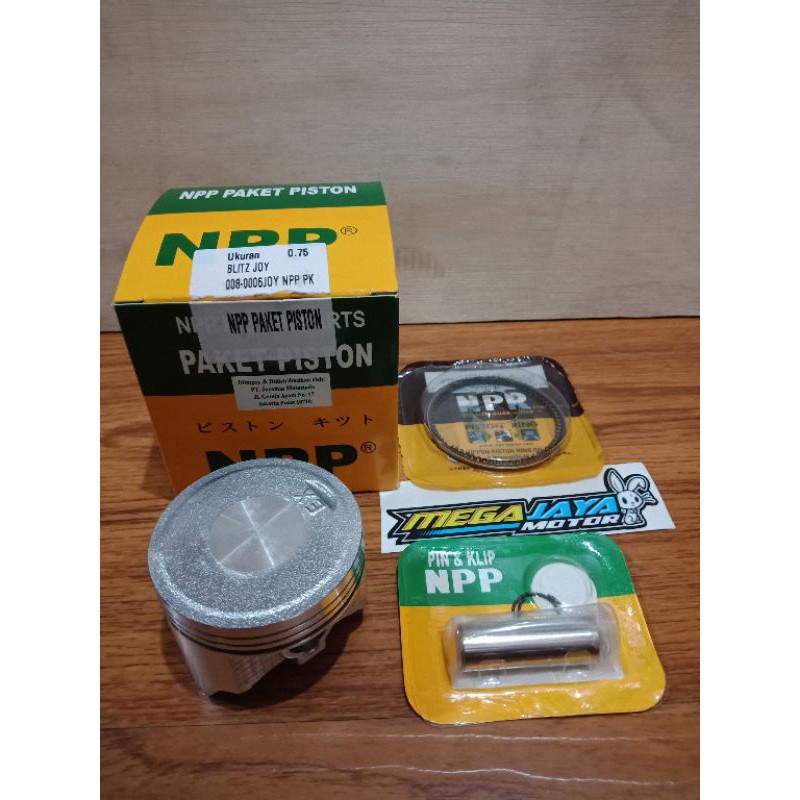Jual PISTON KIT KAWASAKI BLITZ JOY NPP STD 25 75 100 125 150 175 200 ...