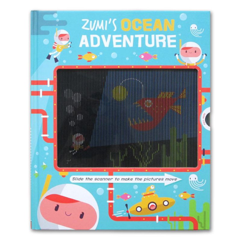 Jual Zumi's Ocean Adventure Animated Book (Slide the Scanner to Make ...