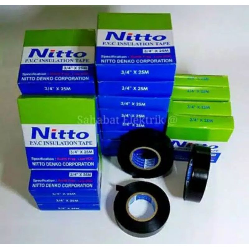 Jual isolasi kabel/isolasi nitto | Shopee Indonesia