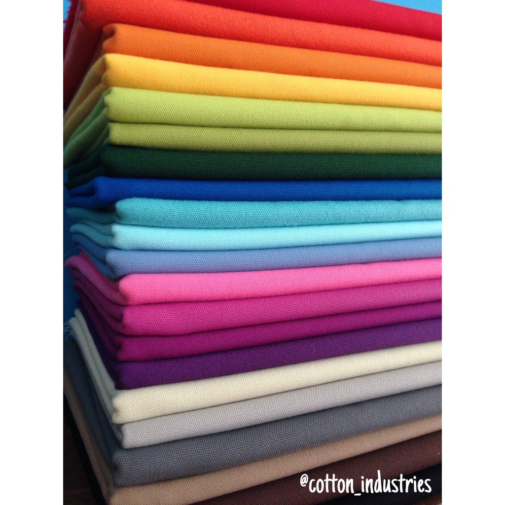 Jual Kain Canvas waterproof warna Black Hitam 0,5mtr | Shopee Indonesia