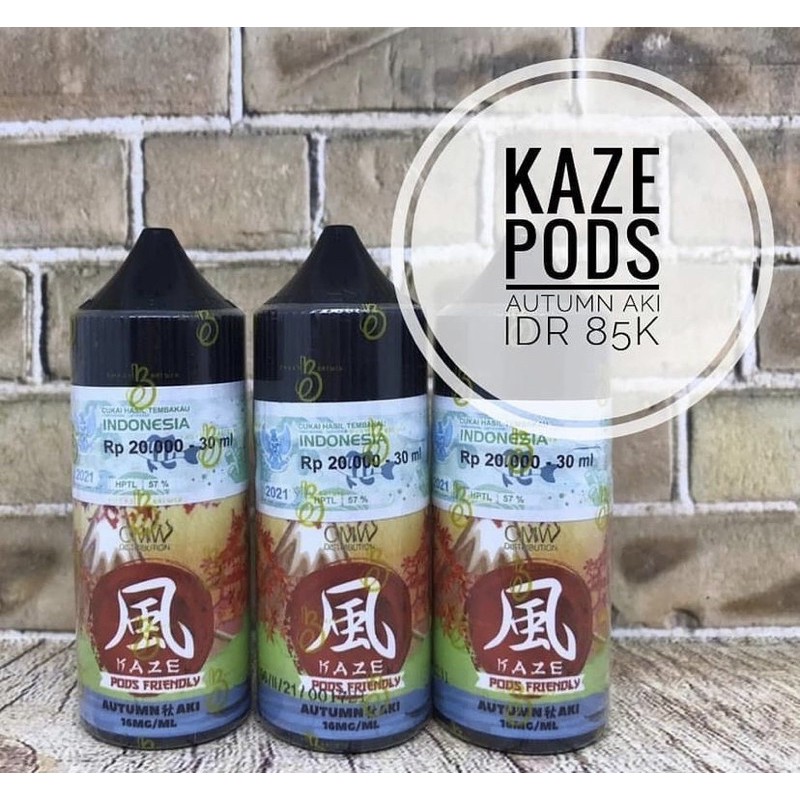 Jual LIQUID SALTNIC KAZE ORANGE SPRITZER ICE SALT 16MG 30ML CUKAI ...