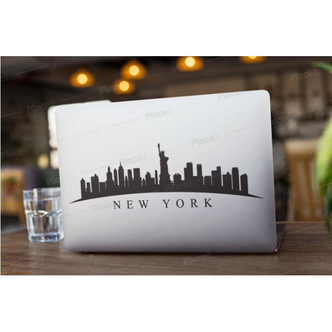 Jual Stiker New York City Kota New York Decal Vinyl Laptop Mobil Motor ...