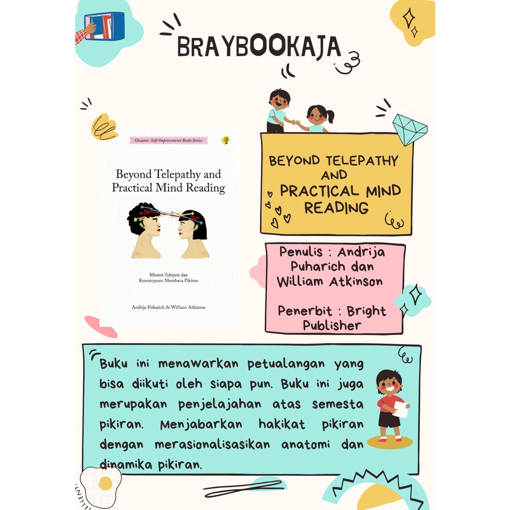 Jual BEYOND TELEPATHY AND PRACTICAL MIND READING : MISTERI TELEPATI DAN ...