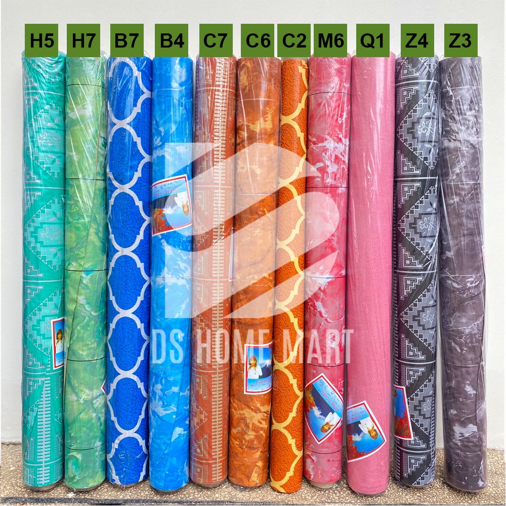 Jual KOLEKSI 5: PER 1 METER - Karpet Lantai Alas Meja Plastik Vinyl ...