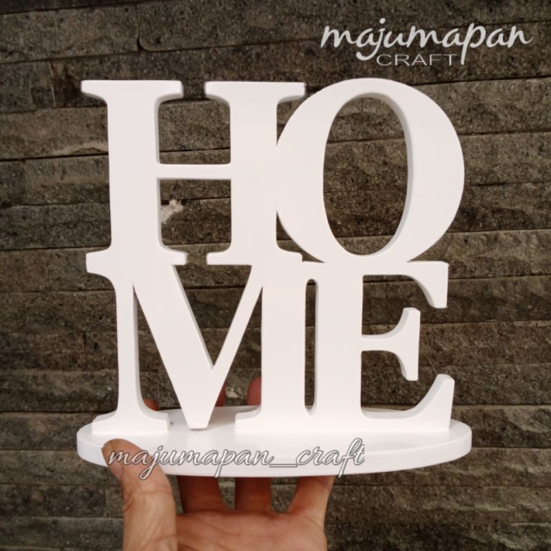 Jual Home pajangan tulisan unik hiasan dekorasi rak/meja | Shopee Indonesia