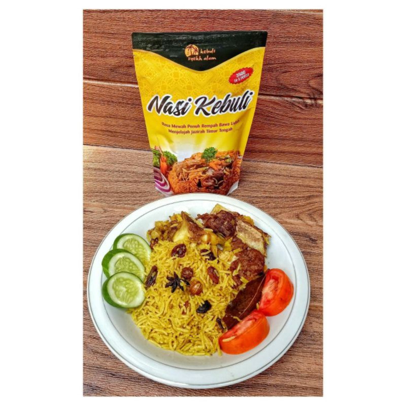 Jual Kebuli Instan Beras Basmati Arab Syekh Alam - Nasi Kebuli | Shopee ...