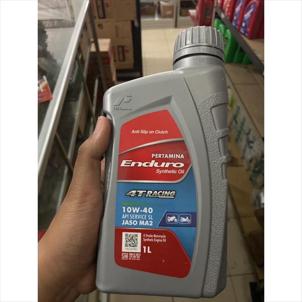 Jual OLI MESIN ENDURO RACING 4T 10W-40 OLI 4T ENDURO RACING 1 Liter ASLI PERTAMINA | Shopee ...