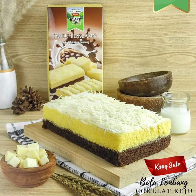 Jual Bolu Lembang Kang Sule Coklat keju (Bisa ke luar kota,luar P.jawa ...