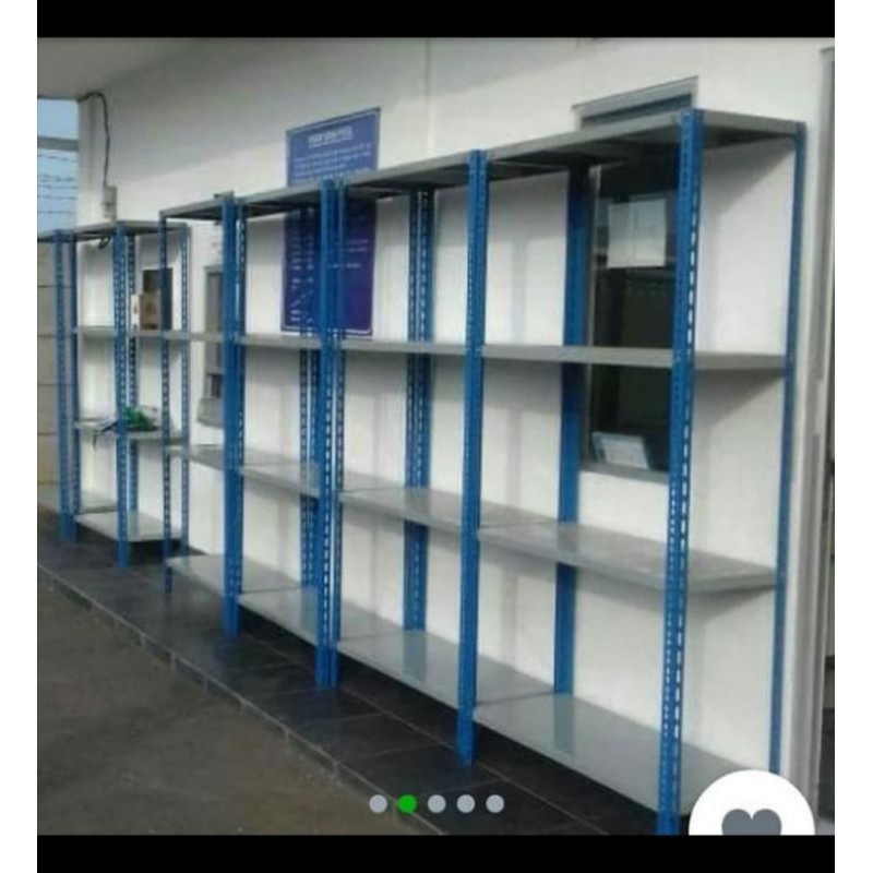 Jual Rak besi 4 susun P 1m L 40cm T 2m + kaki karet | Shopee Indonesia