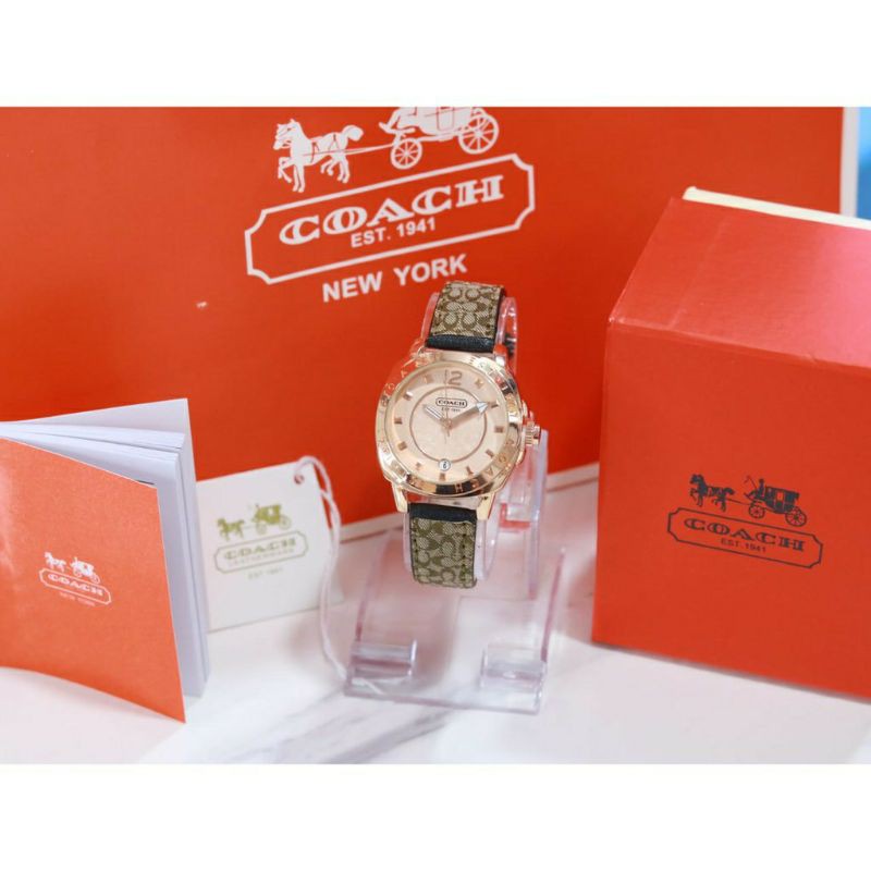 Jual Sesuai Foto Iklan - Jam Tangan Fashion Wanita COACH Premium Super ...