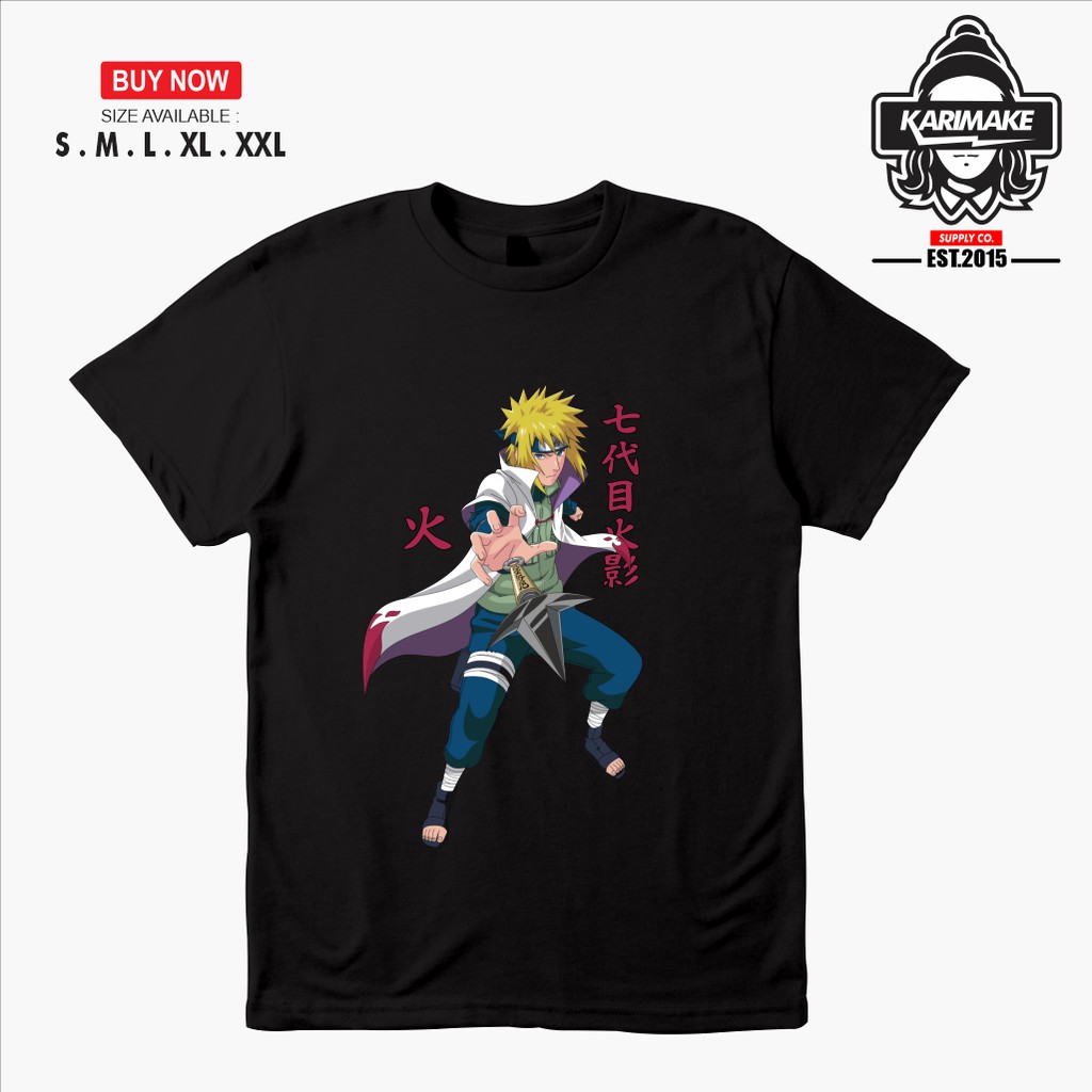 Camiseta Naruto Minato Namikaze Tu Tienda Shoka, 47% OFF