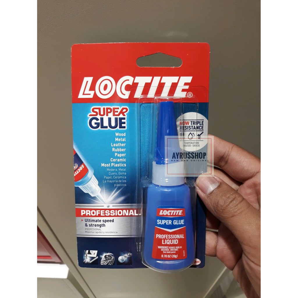 Jual LOCTITE Lem Super Professional-Ultimate Strength Sangat Kuat 15 ...
