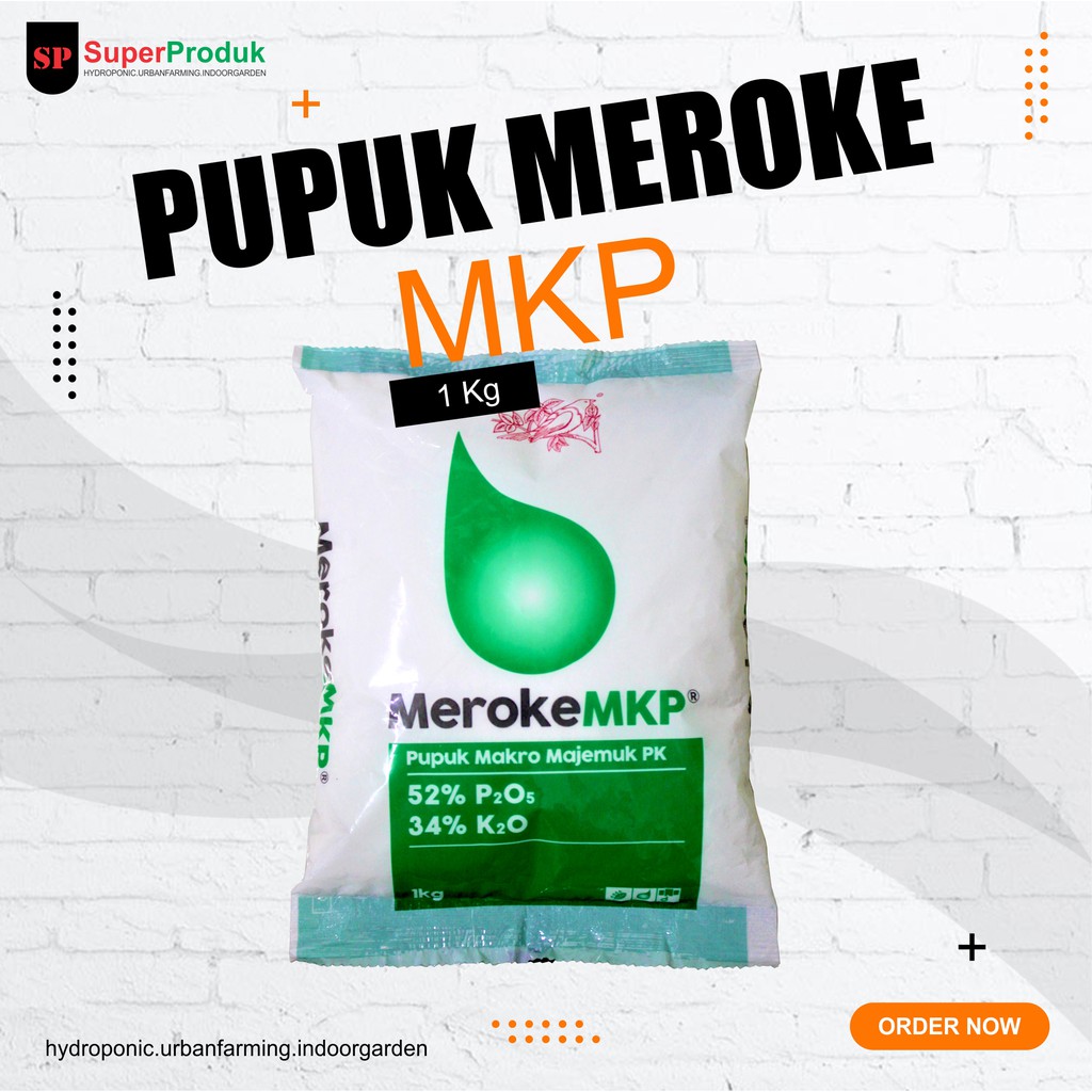Jual PUPUK MEROKE MKP KEMASAN 1KG - Toko Hidroponik | Shopee Indonesia