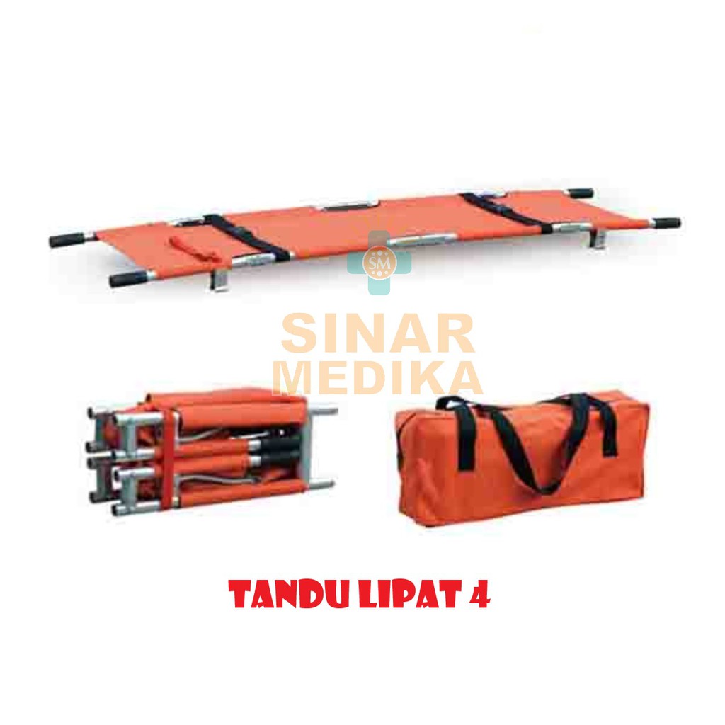 Jual TANDU LIPAT 4 GEA . FOLDING STRETCHER ALUMUNIUM . TANDU EMERGENCY ...