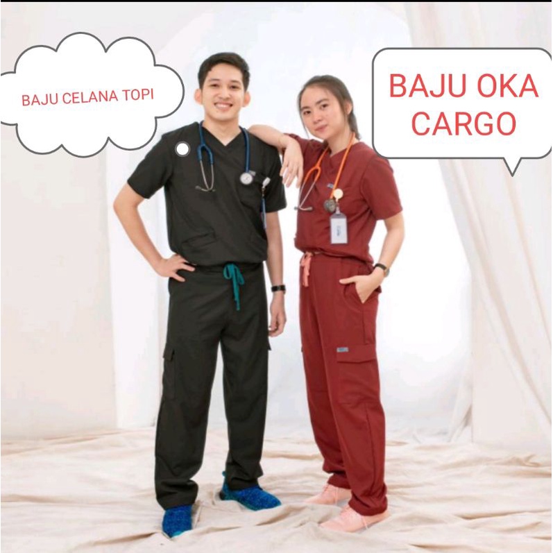 Jual baju Oka model cargo joger gwon apd GRATIS BORDIL NAMA 2 BARIS ...