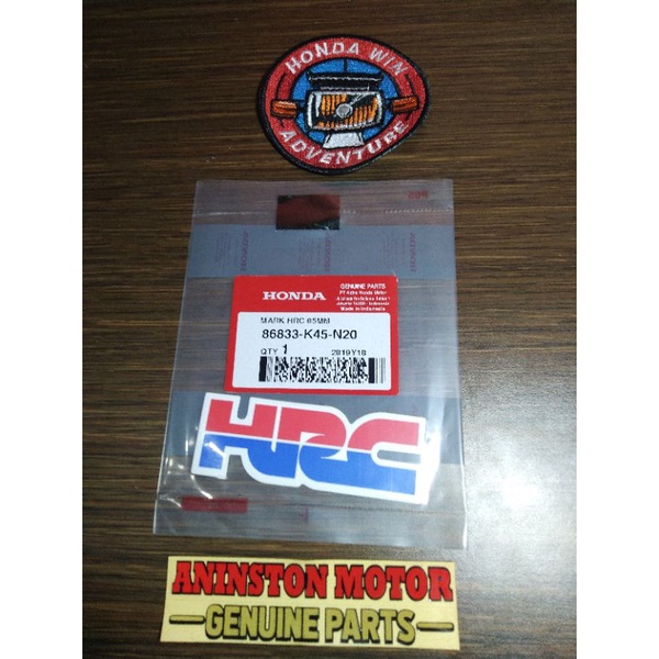 Jual Sticker Stiker Honda HRC 85 mm | Shopee Indonesia