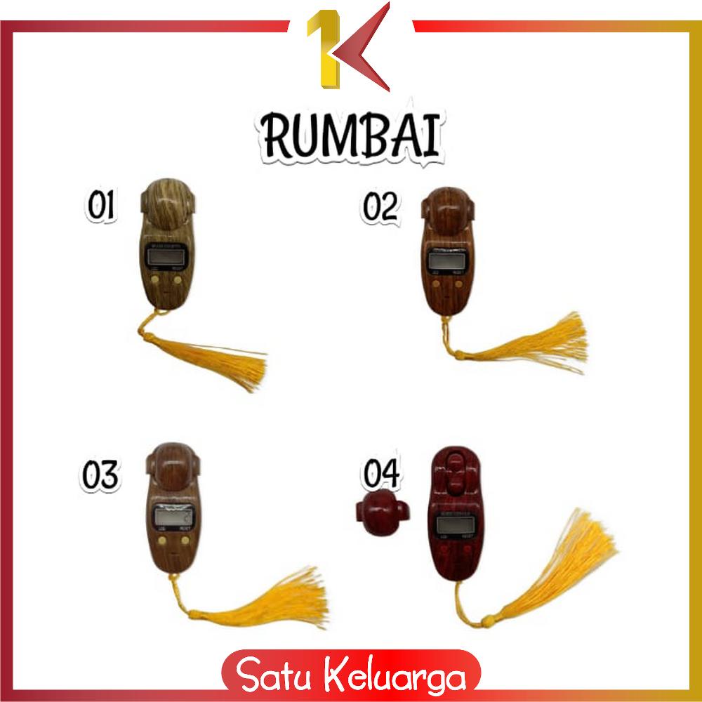 Jual SK-C383 Tasbih Digital Kayu / Tasbih Digital Premium Mini Tally Counter / Alat Hitung ...