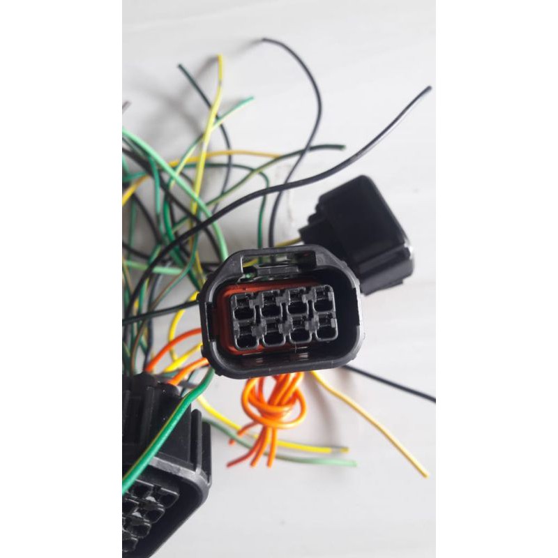 Jual KABEL SOKET LAMPU DEPAN HEADLAMP PIN 8 FEMALE ORIGINAL PART YAMAHA ...