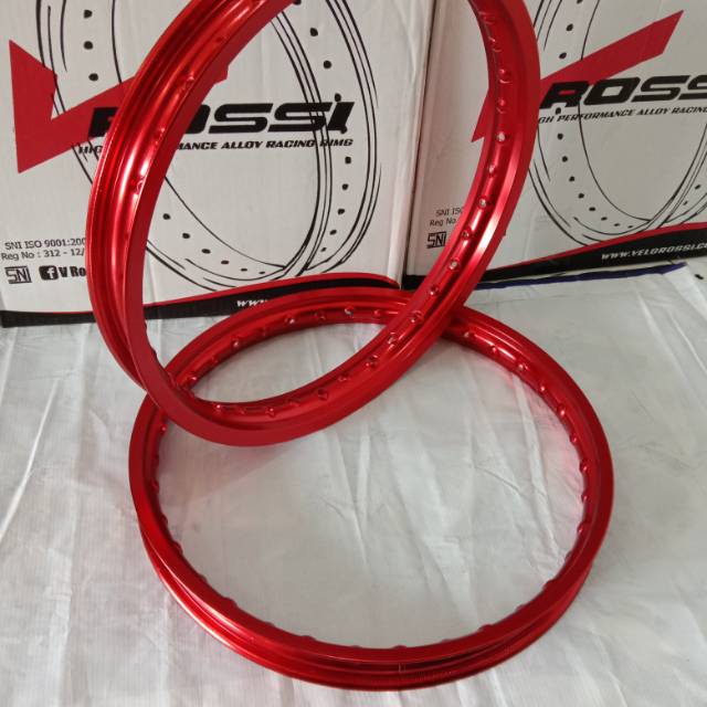 Jual YUVIANA91# VELG MOTOR VELG Rossi RING 17 x140 2 PC merah velg ...