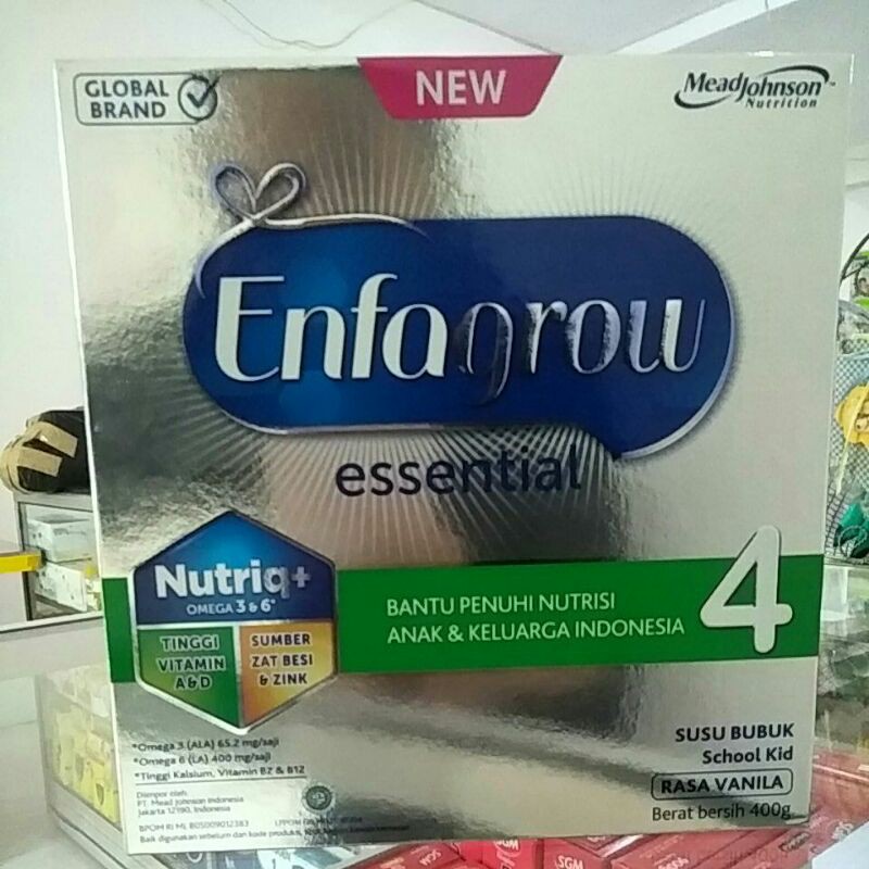 Jual ENFAGROW ESSENTIAL 4 400g vanila | Shopee Indonesia