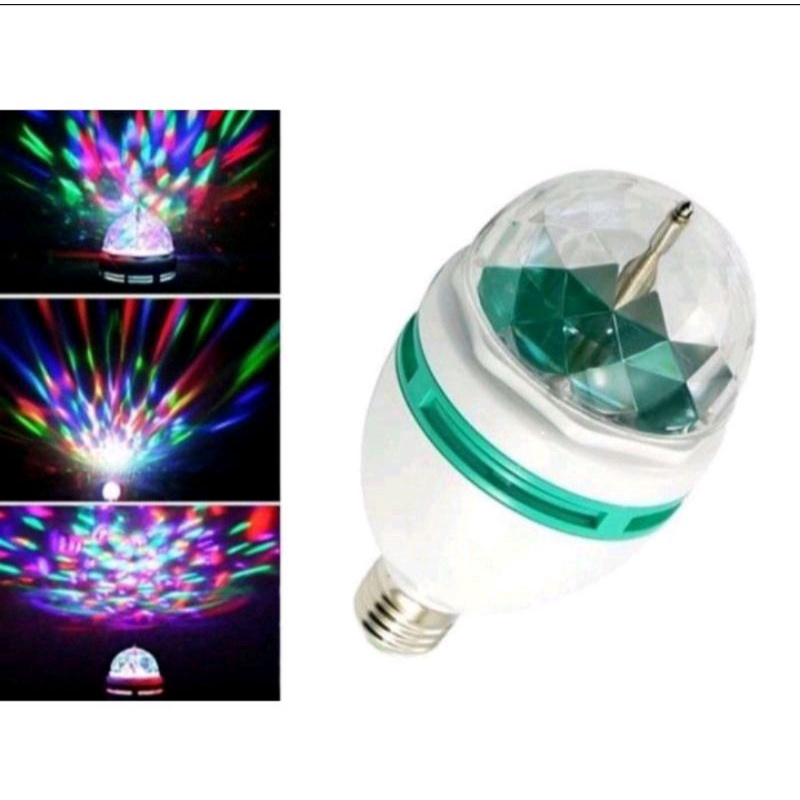 Jual Lampu Disco Led Fitting Tumbler Mini Otomatis Warna Warni Rgb ...