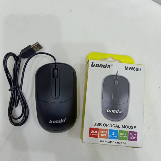 Jual MOUSE BANDA MW600 USB KABEL | Shopee Indonesia